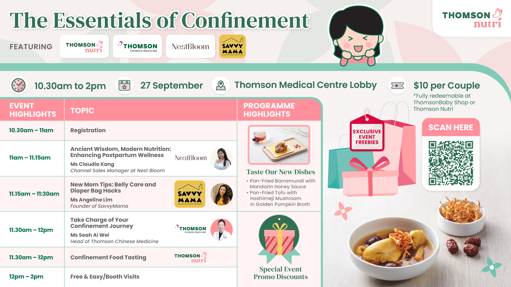 Thomson Nutri Confinement Food Home Delivery