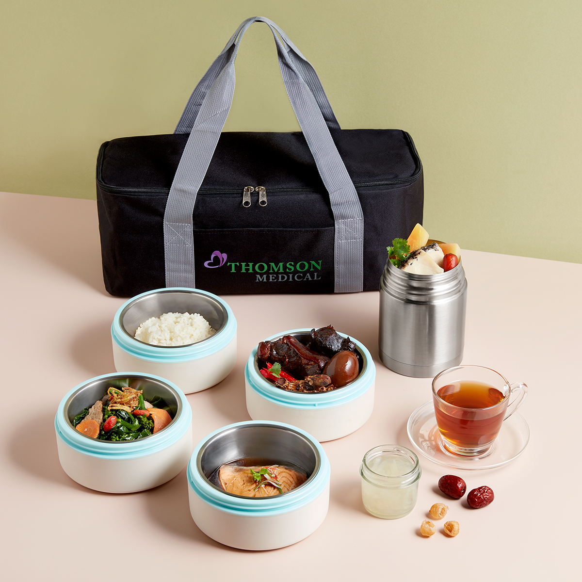 7-Day Lunch & Dinner Fish & Papaya Soup Confinement Set | Thomson Nutri