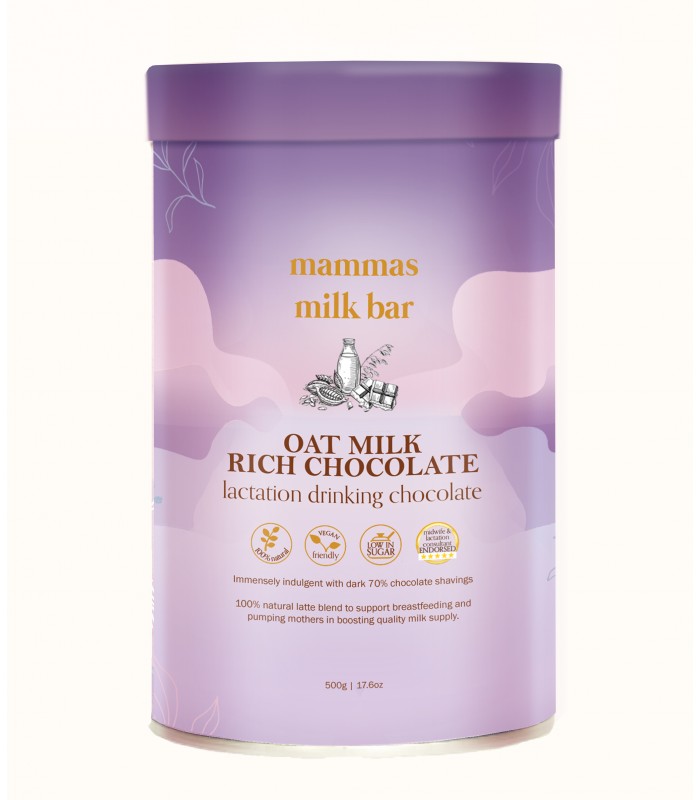 Mammas Milk Bar Oat Milk Rich Drinking Chocolate 500g | Thomson Nutri